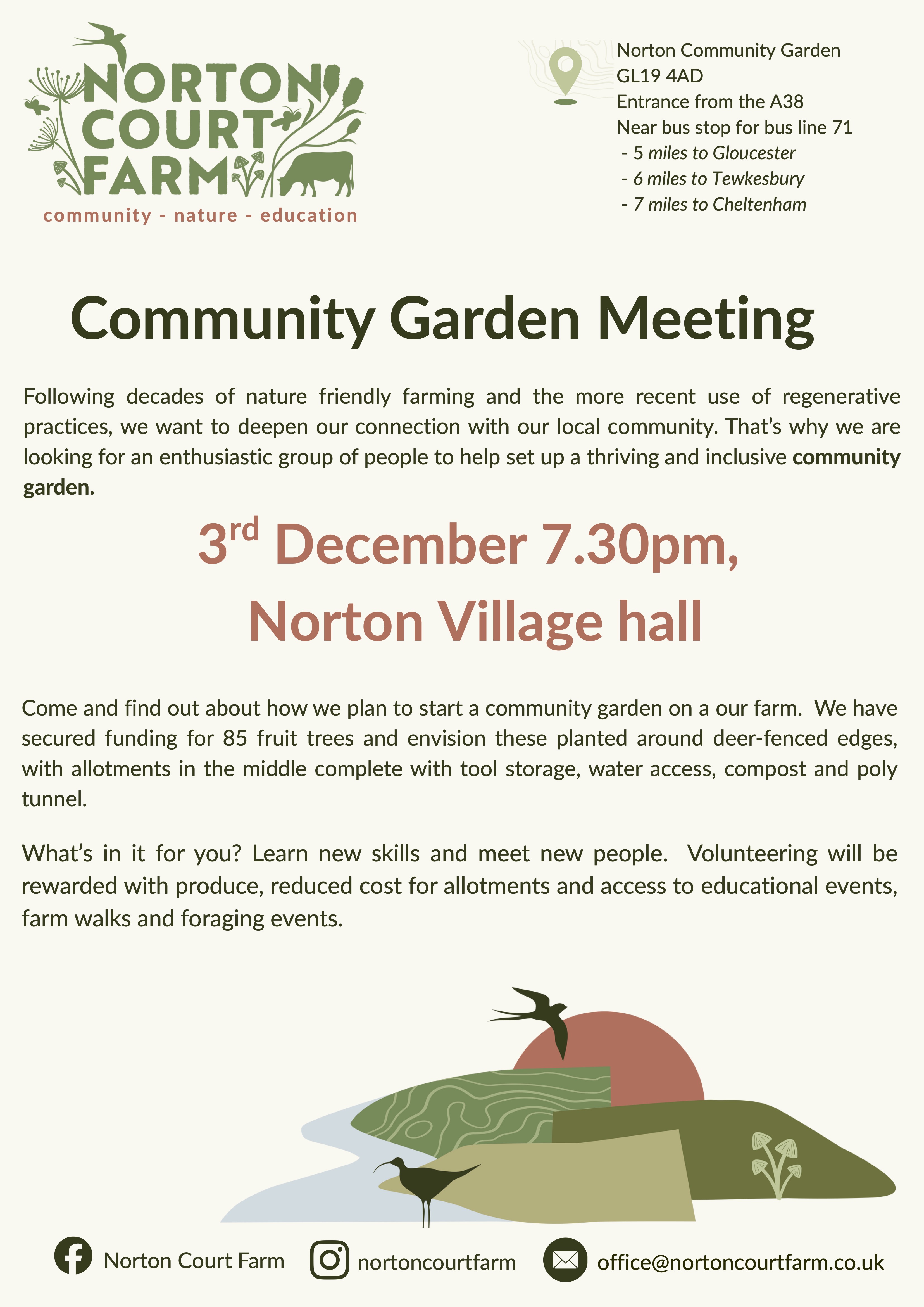 Norton Farm – Community Garden – Twigworth Parish Council Gloucestershire